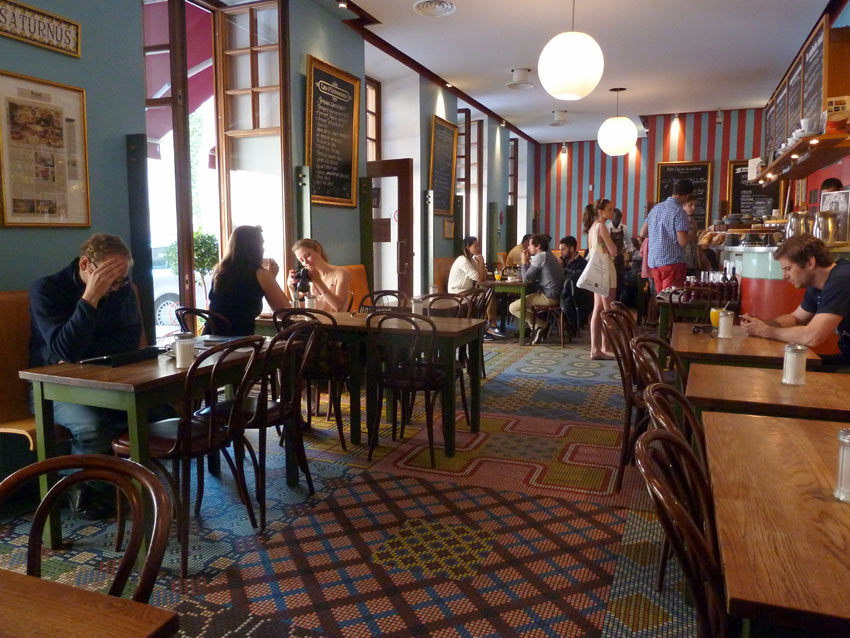 Coffee places where you can think